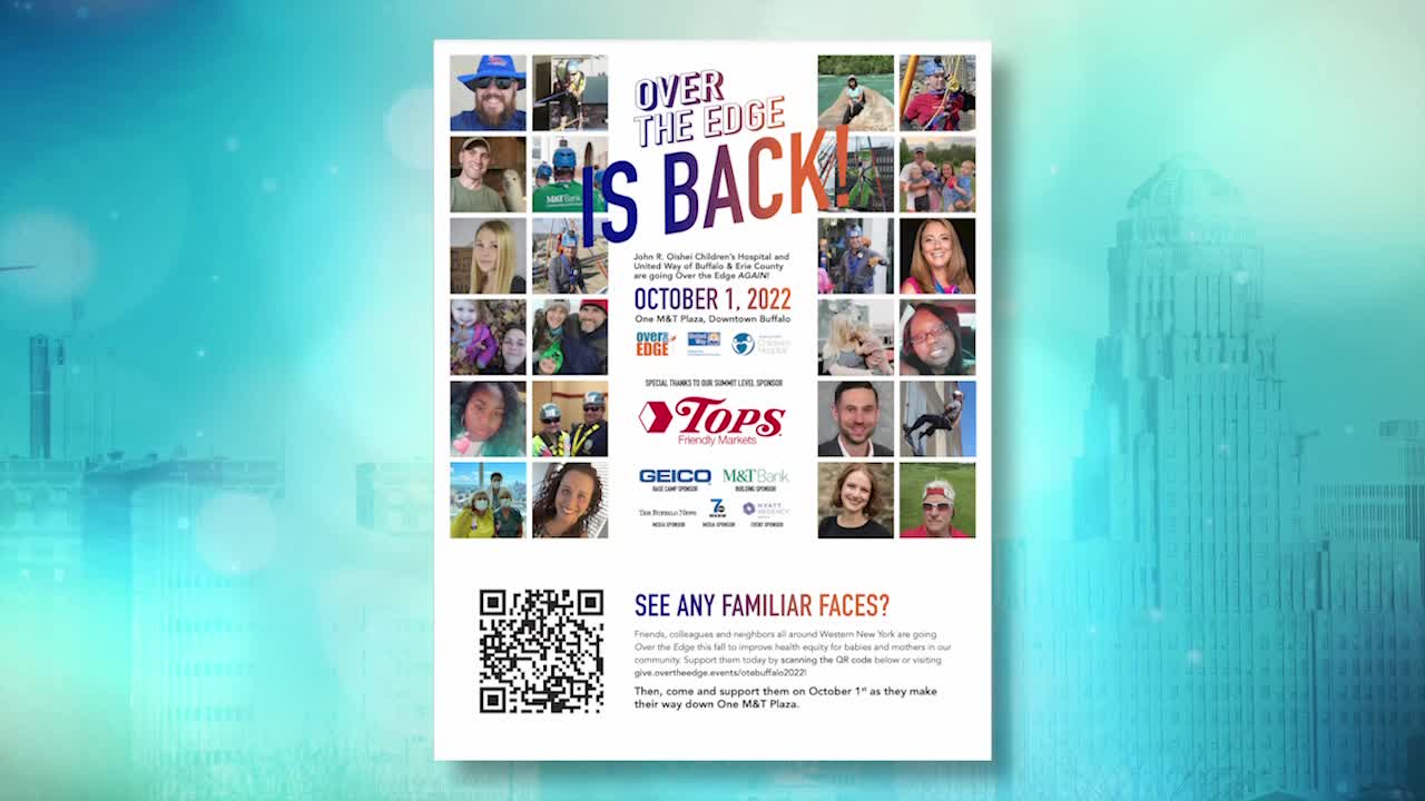 Emily Lampa is going “Over the Edge” for a good cause