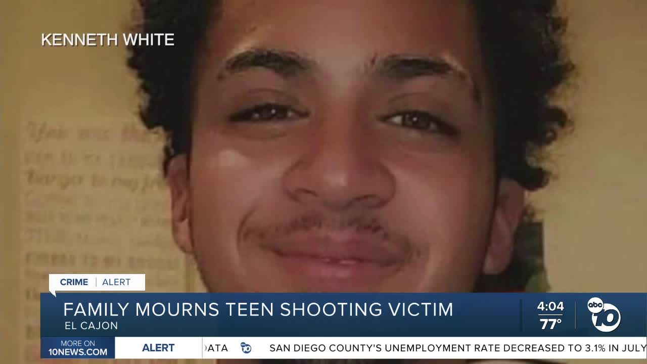 Loved ones of El Cajon teen shooting victim make appeal for information