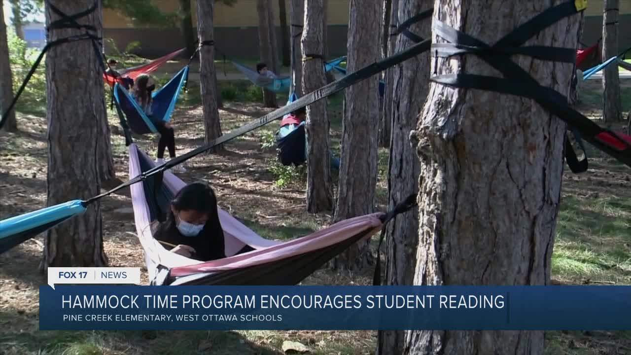 Hammocks making a difference when it comes to reading