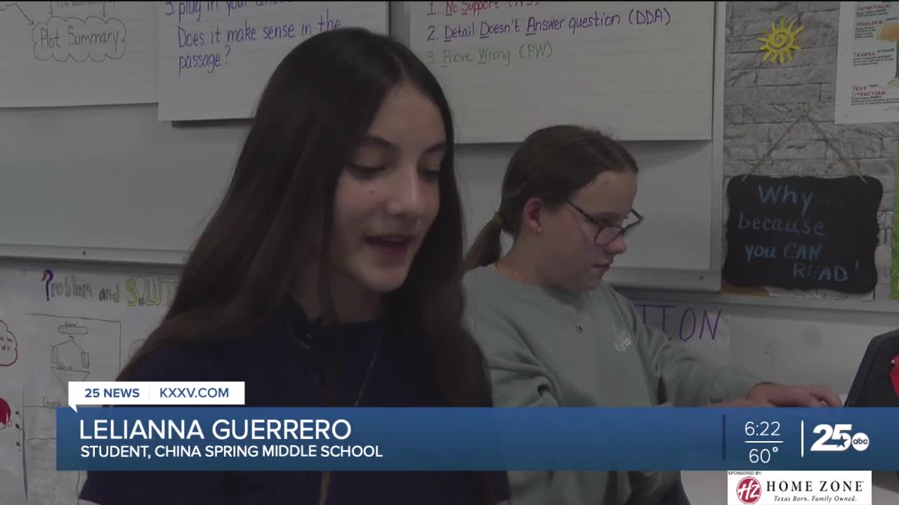 China Spring ISD students spread love, kindness through art