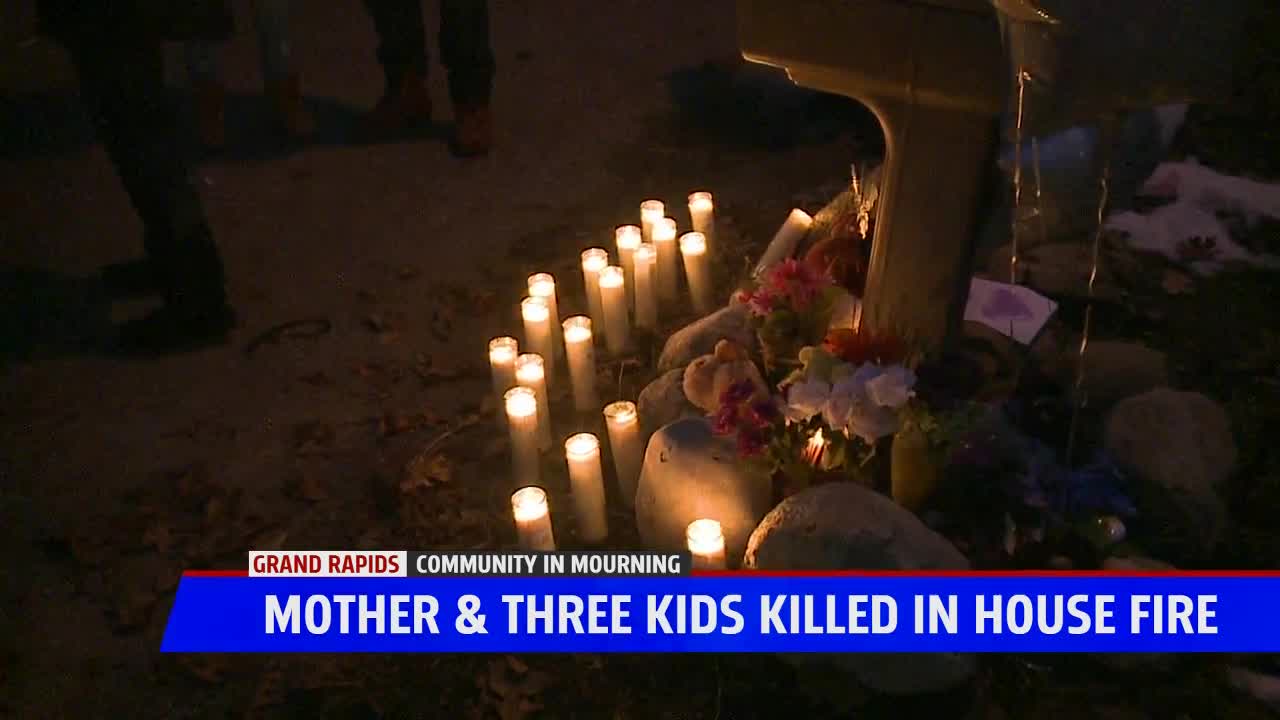 Friends in shock over mother and 3 kids killed in house fire