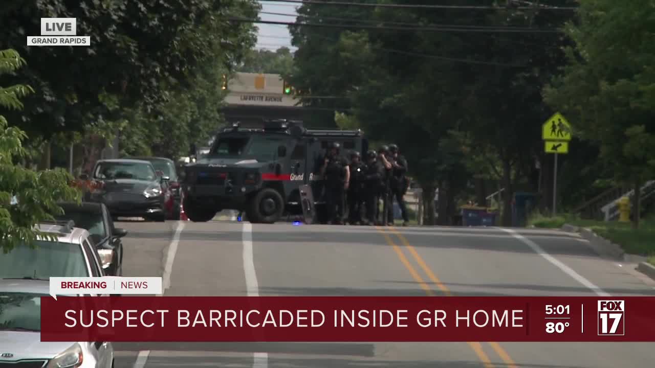 GRPD: Barricaded man surrenders peacefully, taken into custody