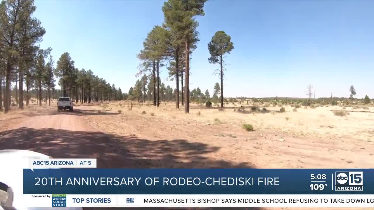 Inside the Rodeo-Chediski burn scars 20 years later