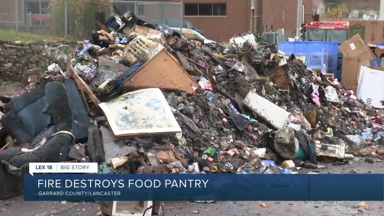 Woman facing arson charges in Garrard Co. Food Pantry fire