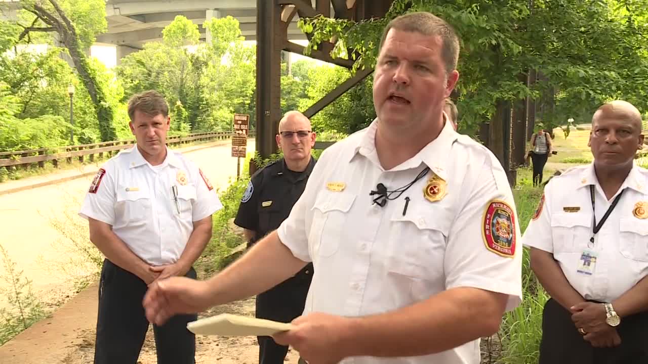 Missing woman's body found in James River