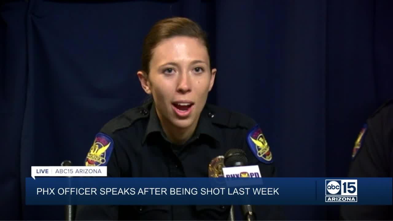 Phoenix officer recalls being shot during house call