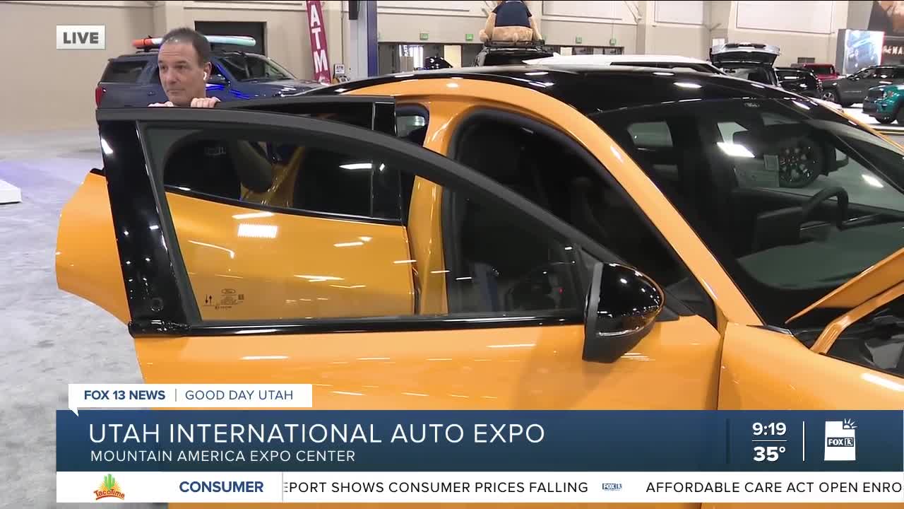 Utah International Auto Expo at the Mountain America Exposition Center