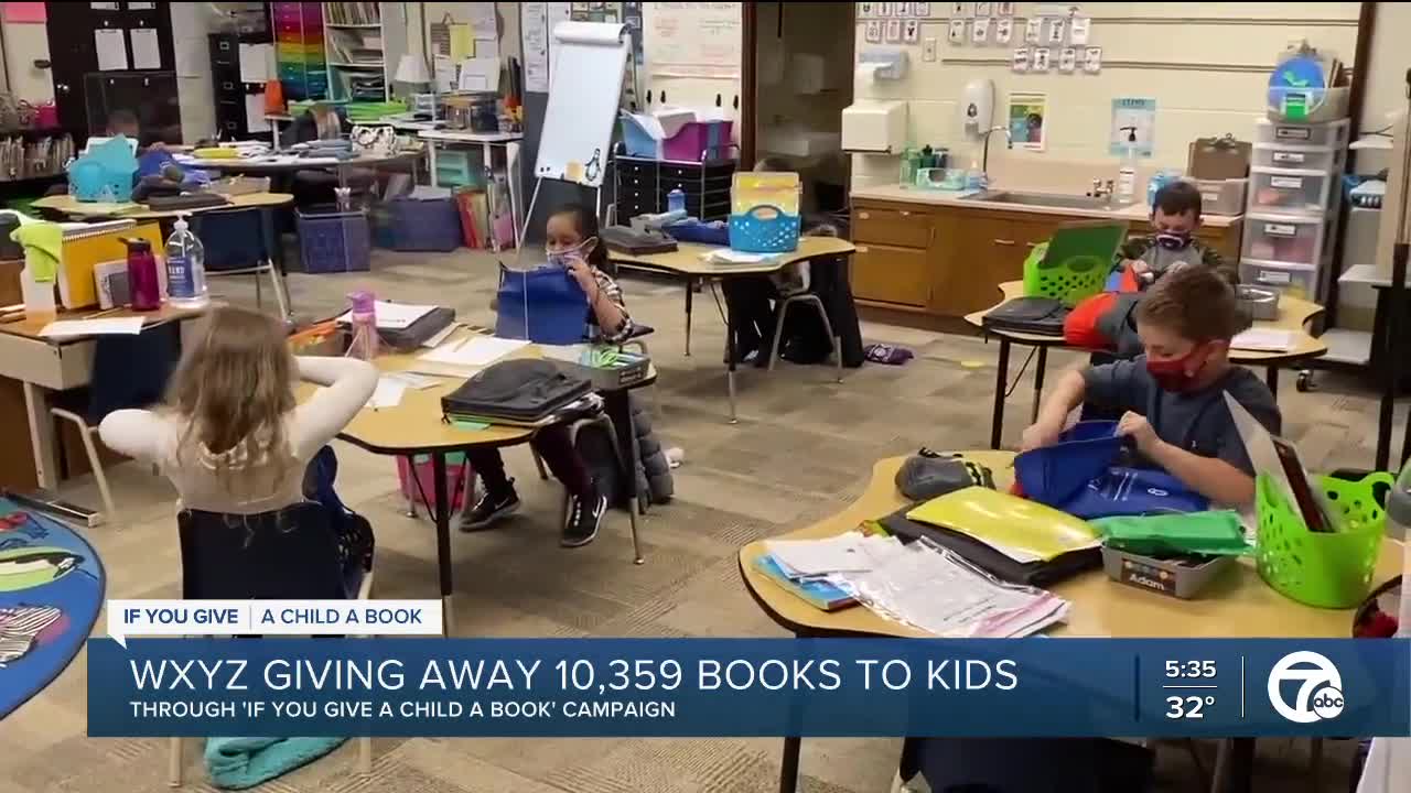 WXYZ-TV giving away more than 10,000 books to children through 'If You ...