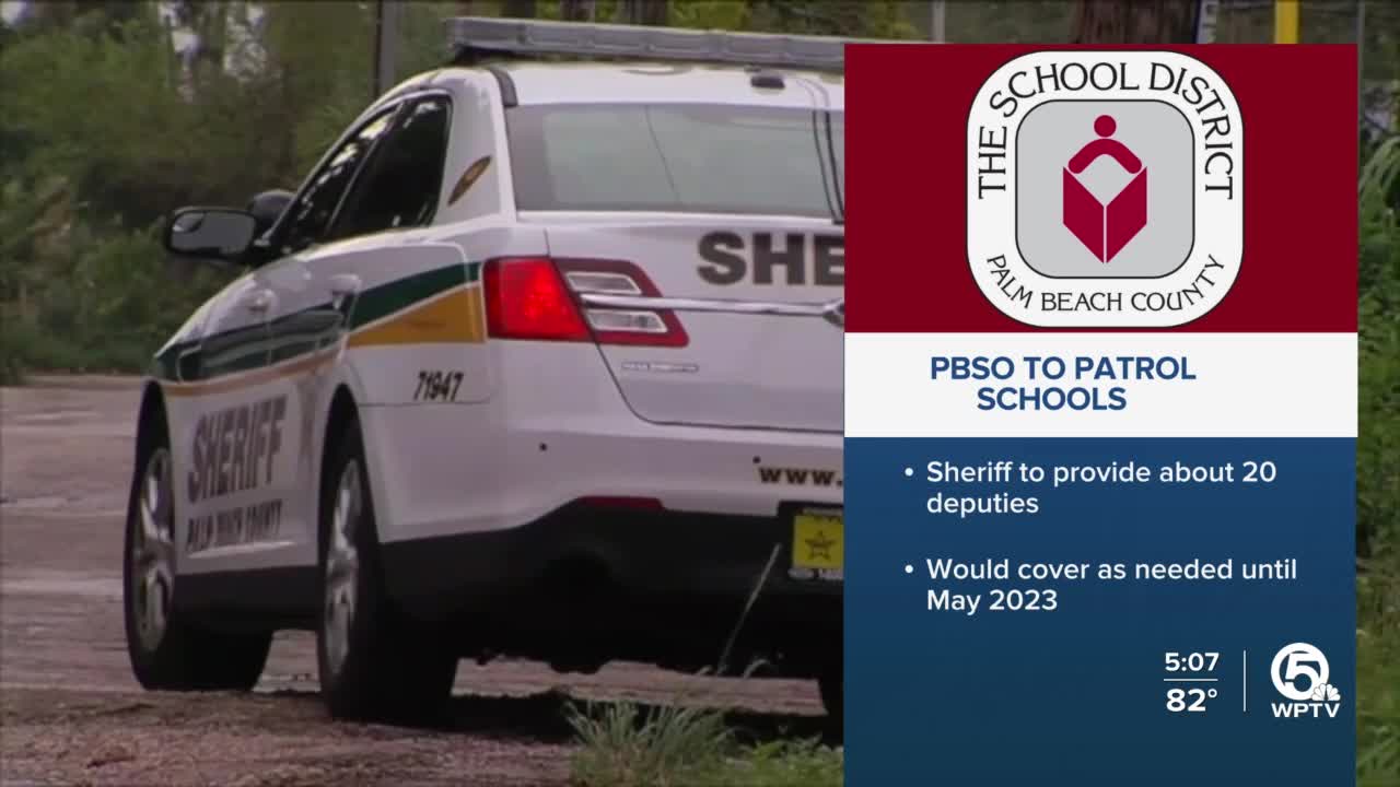 School board approves plan to allow PBSO deputies to patrol schools