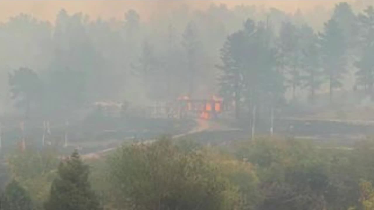 Mullen Fire burning in Wyoming prompts evacuations in Colo.