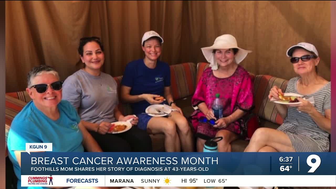 Breast cancer diagnosis before 45 years old: Foothills mother shares ...