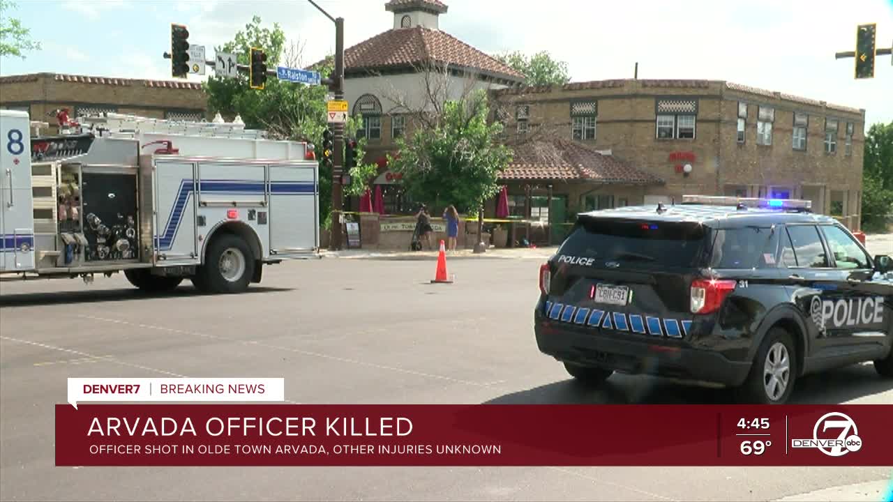 Arvada police officer, 2 others killed in Olde Town Arvada shooting