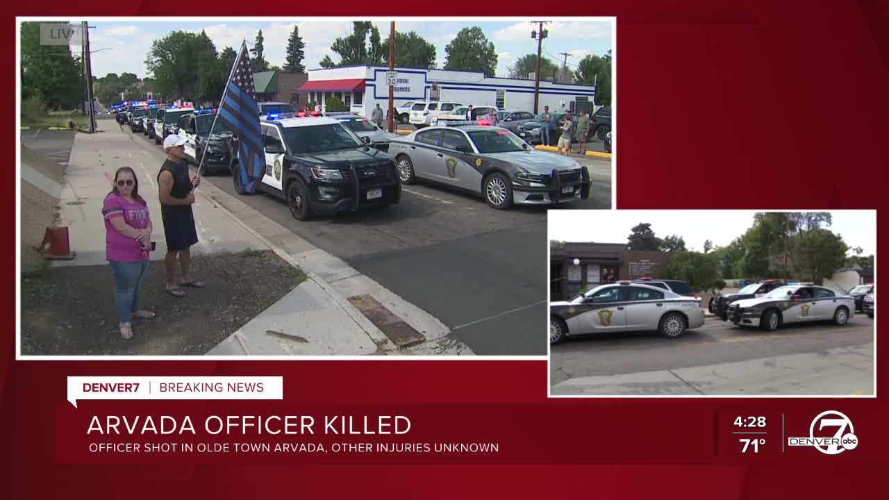 Arvada police officer, 2 others killed in Olde Town Arvada shooting