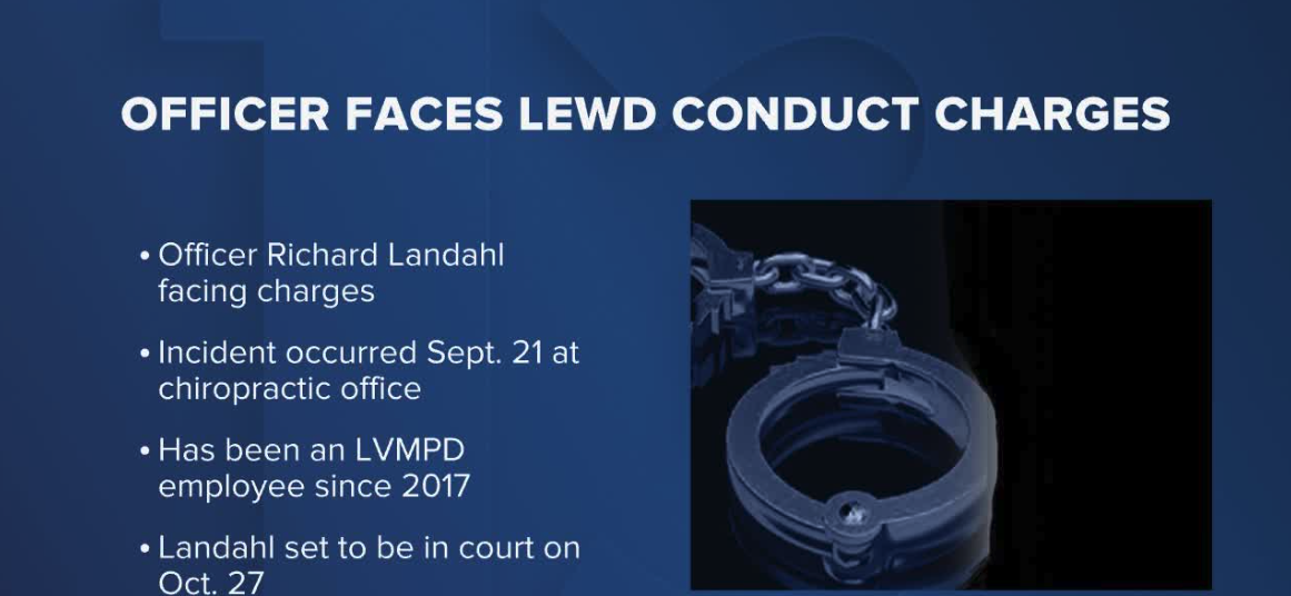 LVMPD Officer Allegedly Committed Open Gross Lewdness During A Treatment LVMPD Officer Allegedly Committed Open Gross Lewdness During A Treatment