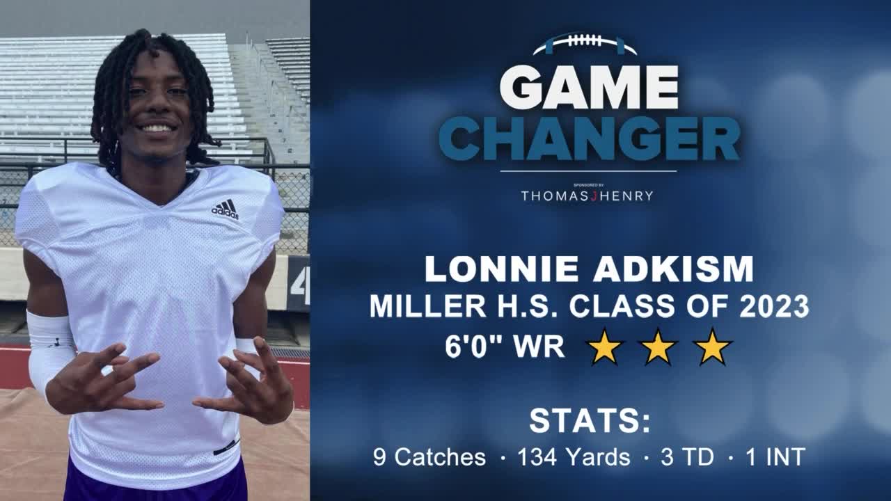 Game Changer Week 1: Miller's Lonnie Adkism