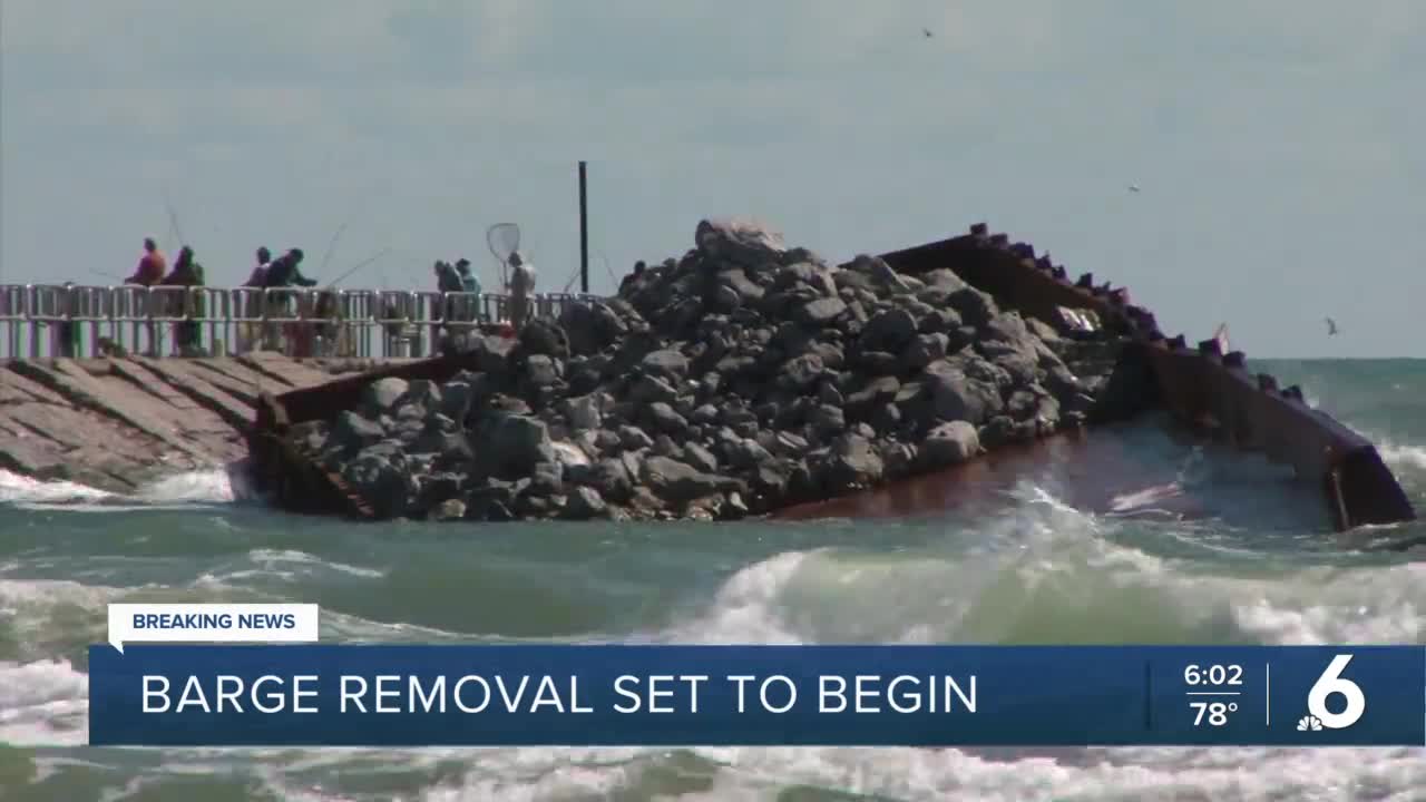 City says stranded barge to be removed from Packery Channel