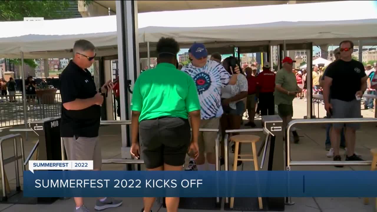 The gates are open at Summerfest as fans roll in on day one