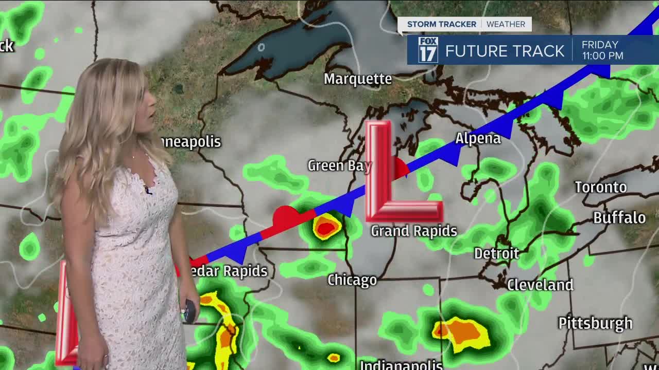 Today's Forecast: Partly sunny, chance P.M. storms