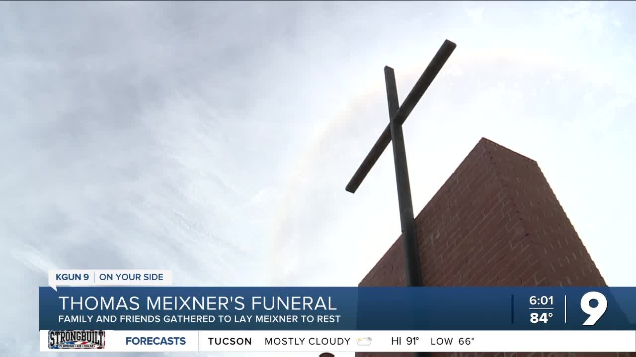 Professor Thomas Meixner's wife and sons give heartfelt speeches at his ...