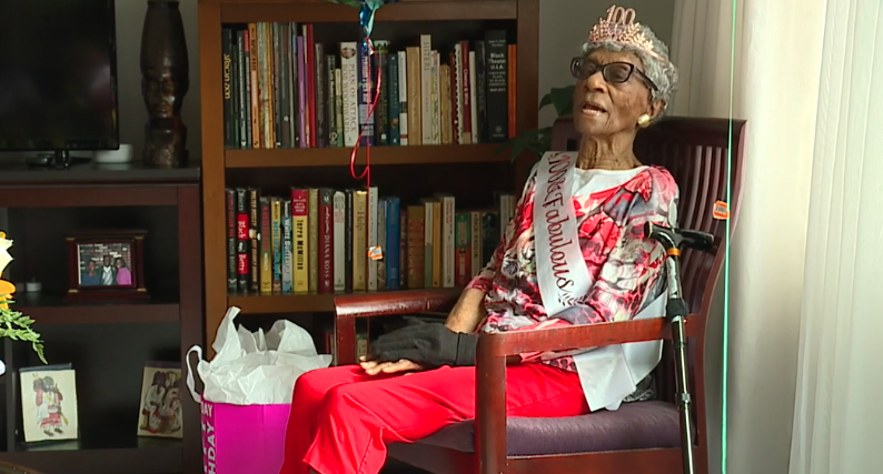 What's the secret to life? Baltimore woman celebrates 100th birthday