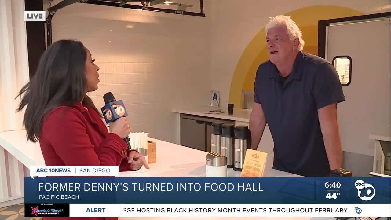 Former PB Denny's building turned into unique, new food hall