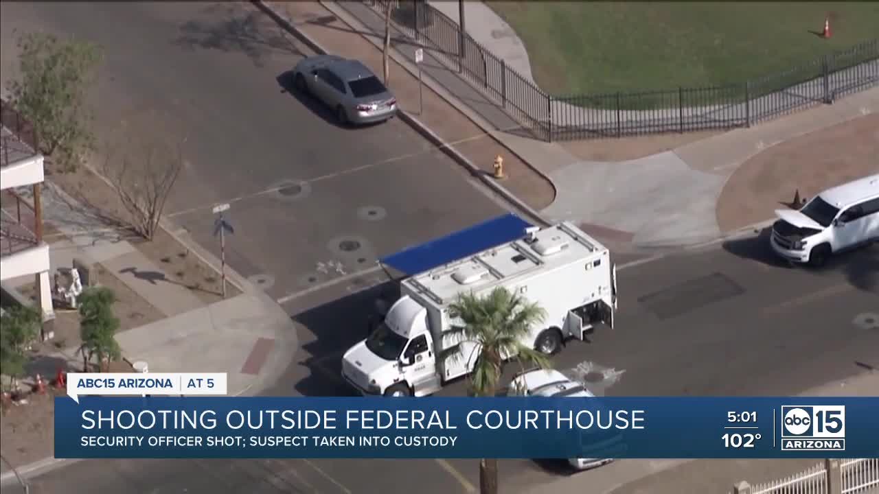 Doj Suspect Idd In Shooting Of A Federal Officer Tuesday