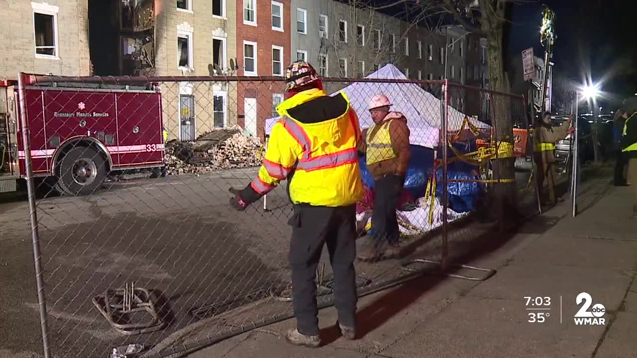 3 firefighters dead, 1 critical after rowhouse fire in MD