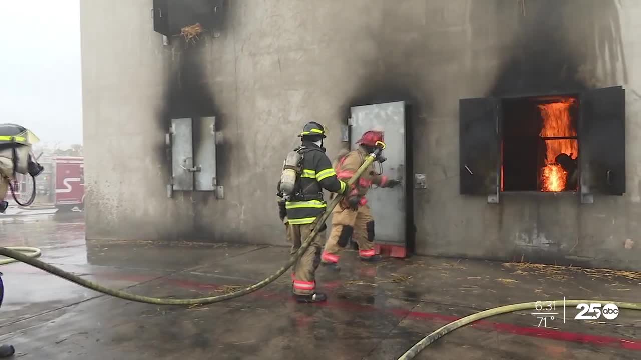 Bryan Fire Department trains new recruits