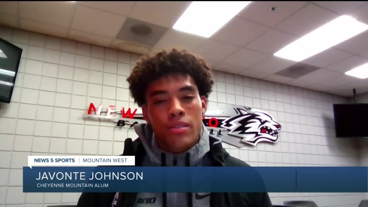 Javonte Johnson making a stamp after Cheyenne Mountain basketball