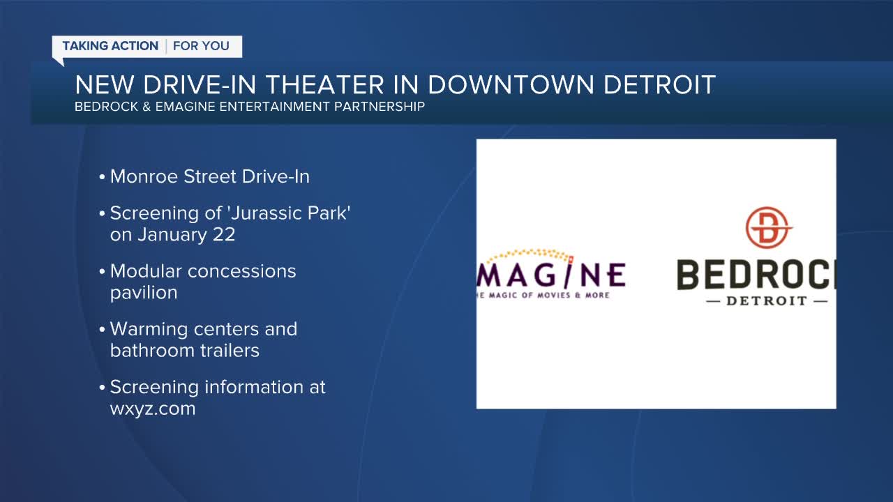 Emagine, Bedrock opening new drive-in theater in downtown Detroit