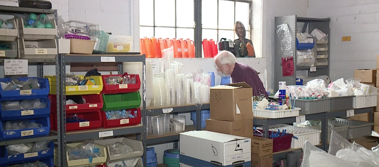 Local nonprofit saves lives by repurposing unused medical equipment
