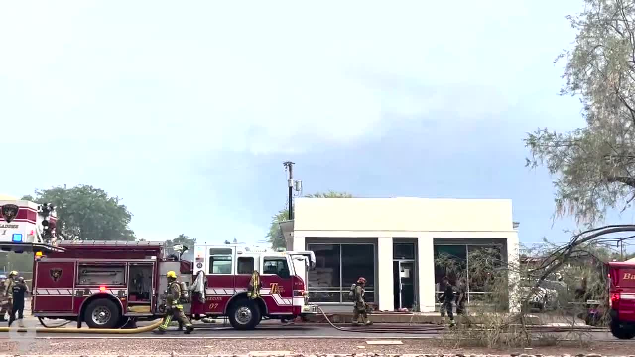 TFD: Building fire on Speedway Boulevard