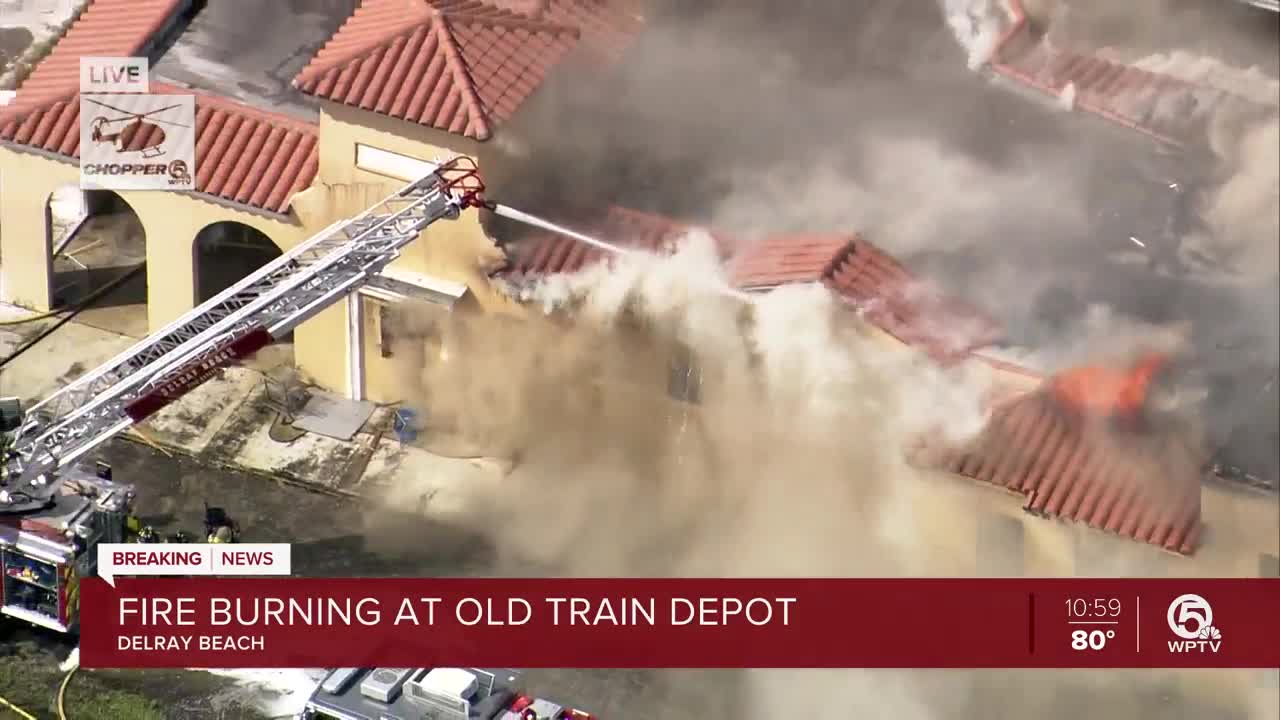 Police: 4 juveniles accused of arson in train station fire