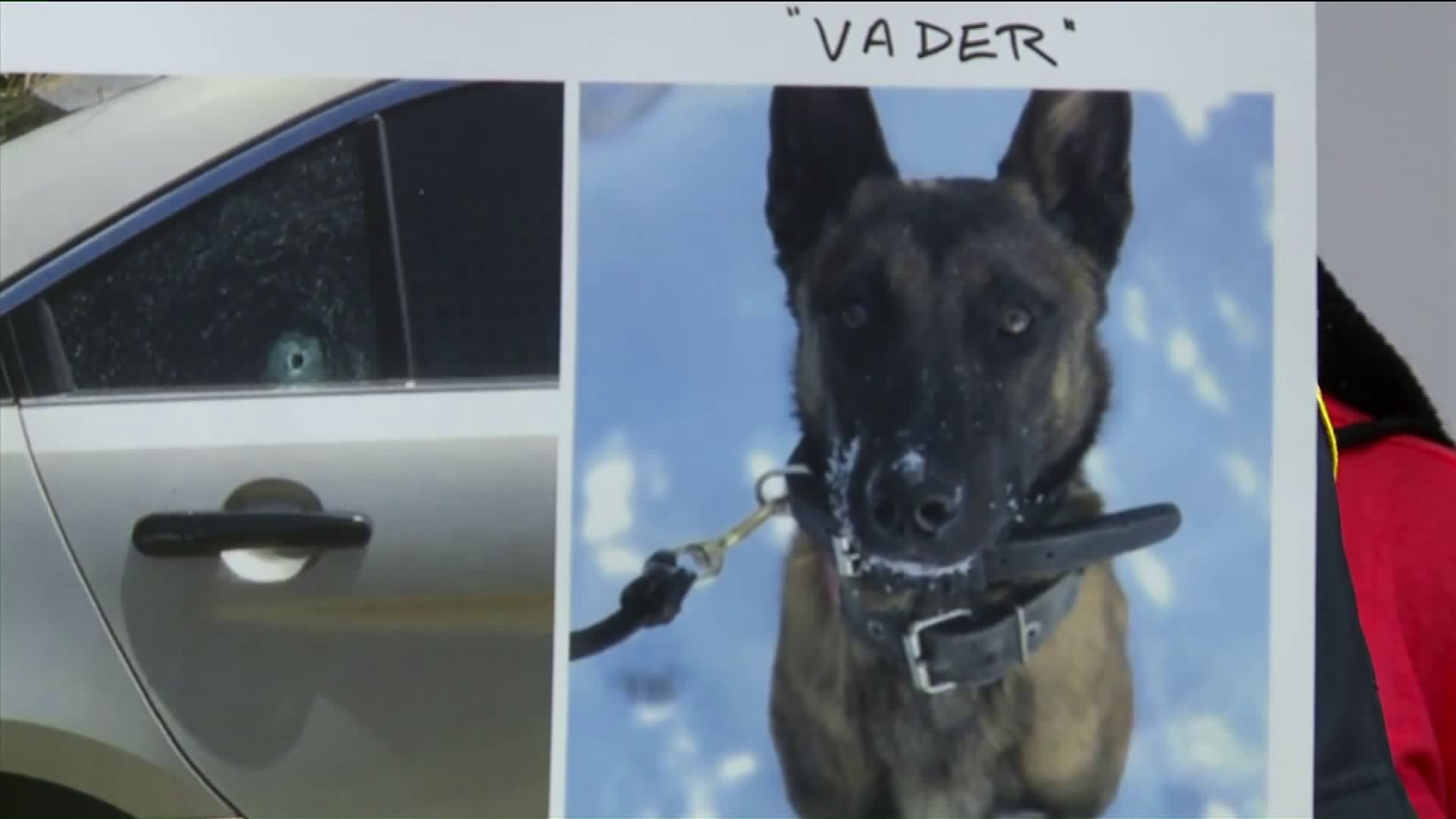 Vader tribute T-shirts will benefit state police K-9 program