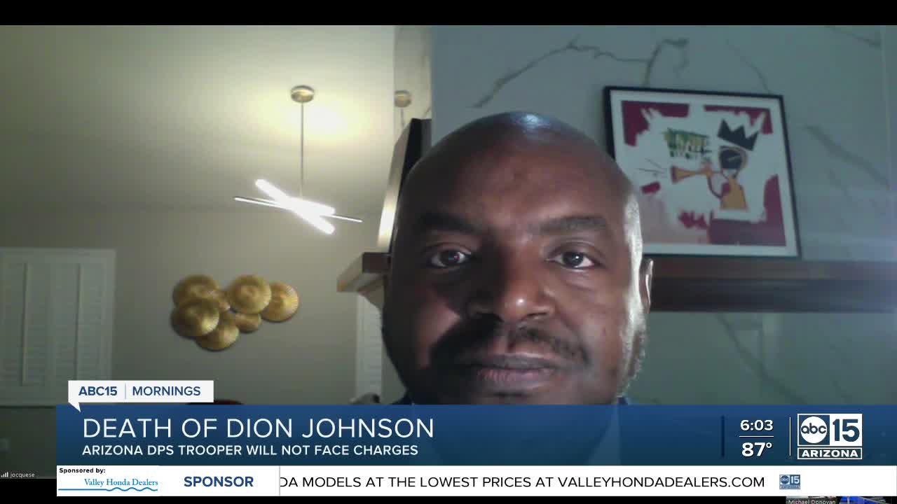 WATCH: Family, county attorney speak out on Dion Johnson decision