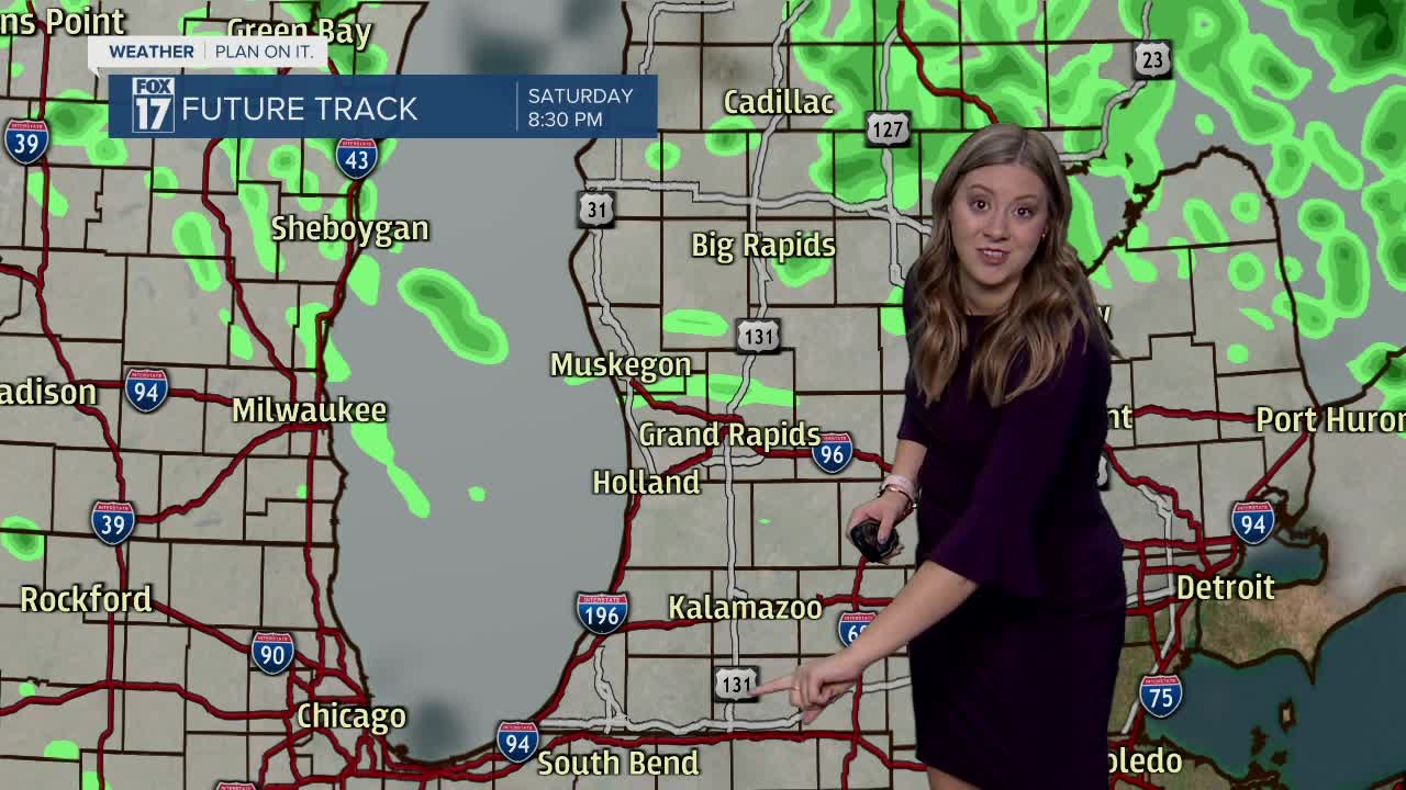Forecast: Scattered showers continue