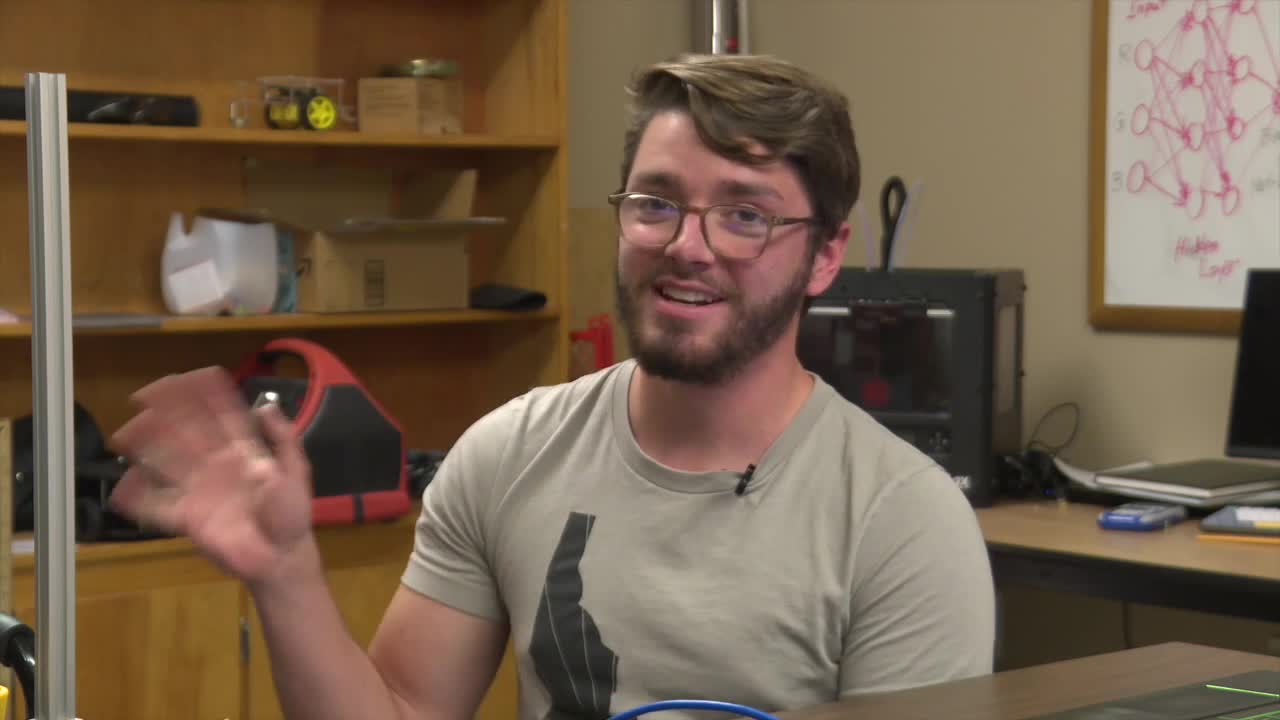 NNU awarded $101,000 grant to continue research on harvesting robot