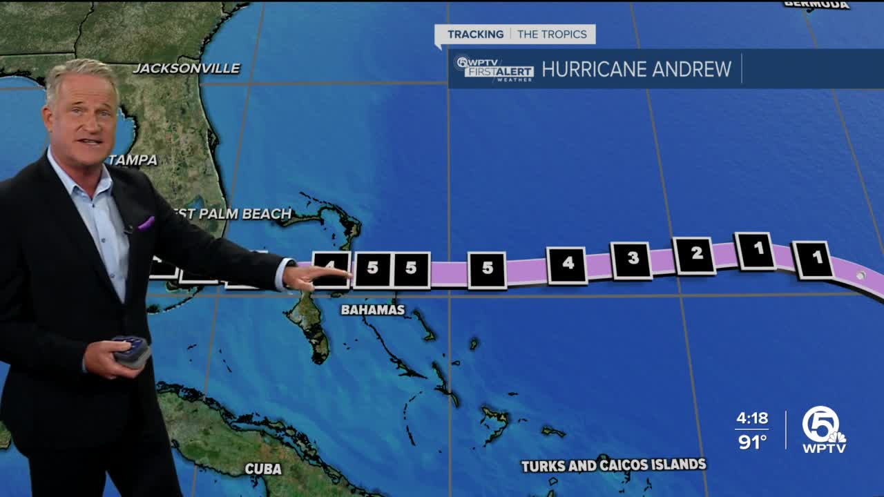 Wednesday marks 30-year anniversary of Hurricane Andrew