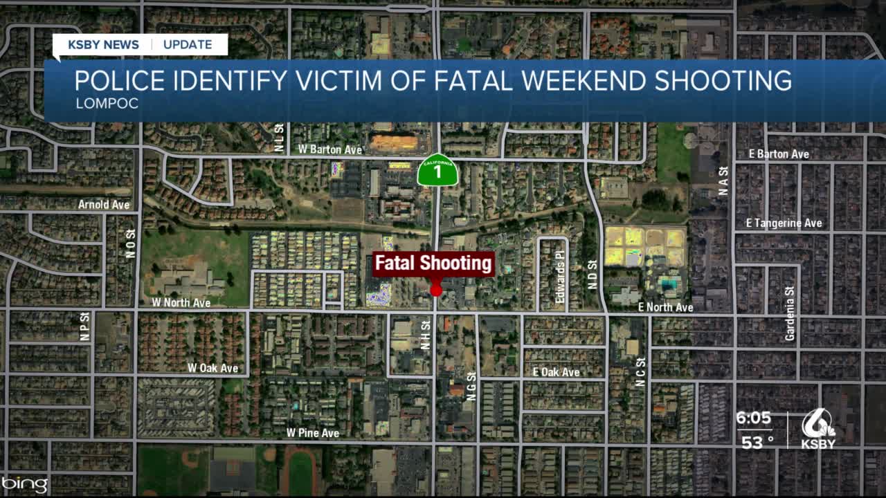 Lompoc police identify weekend shooting victim