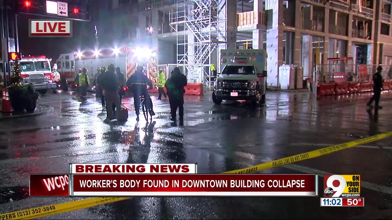 Coroner IDs worker trapped in building collapse Downtown