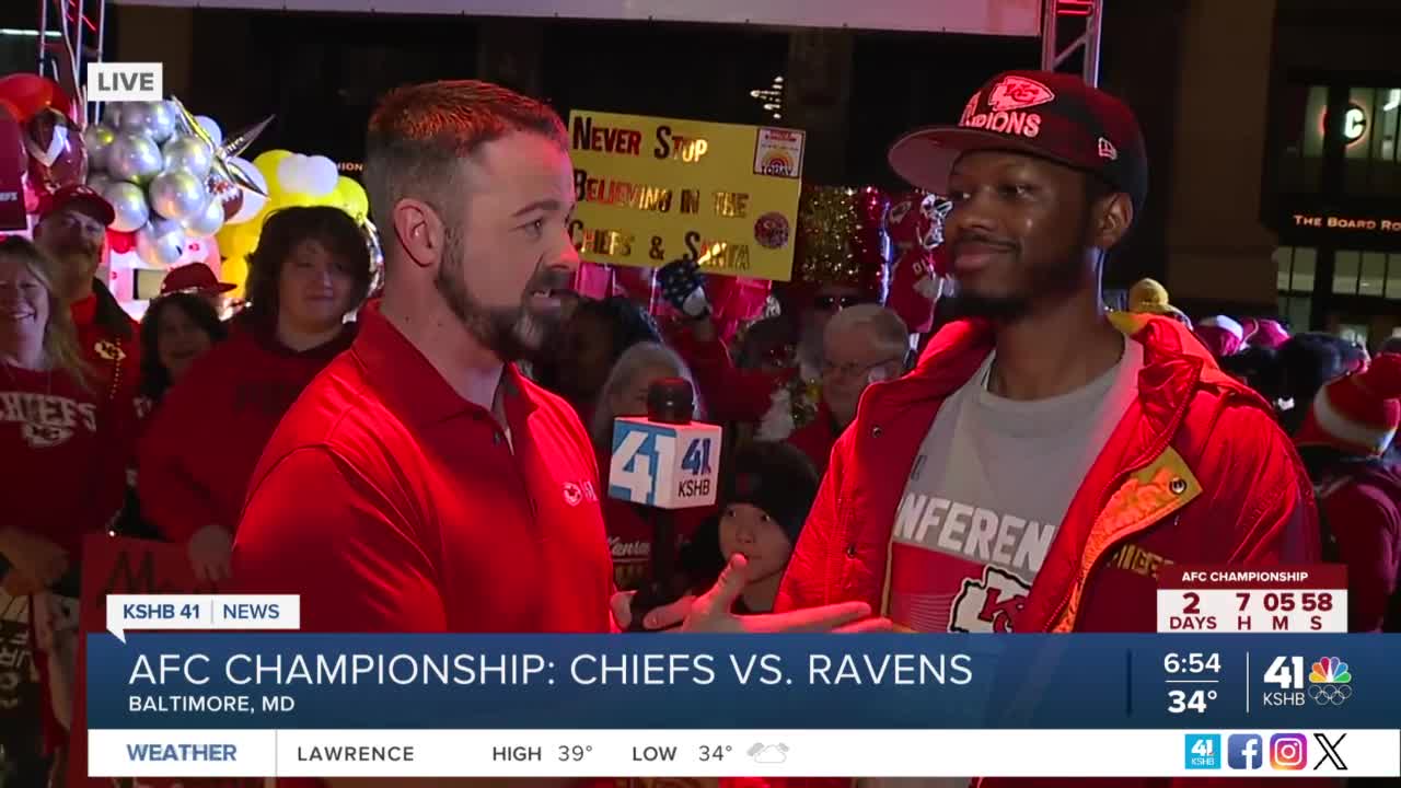 Chiefs Kingdom shows out at pep rally at Kansas City'sUnion Station