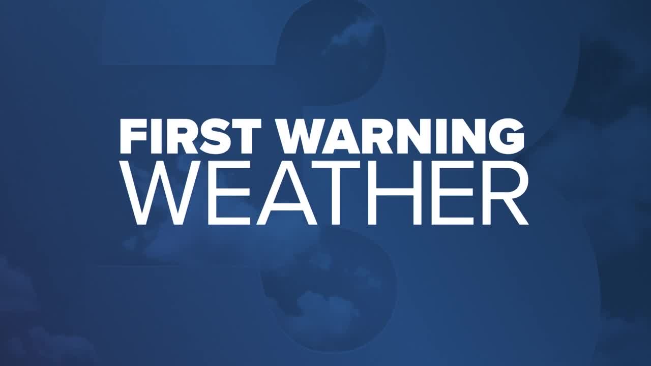 First Warning Forecast: Rain, wind, and a severe thunderstorm threat today