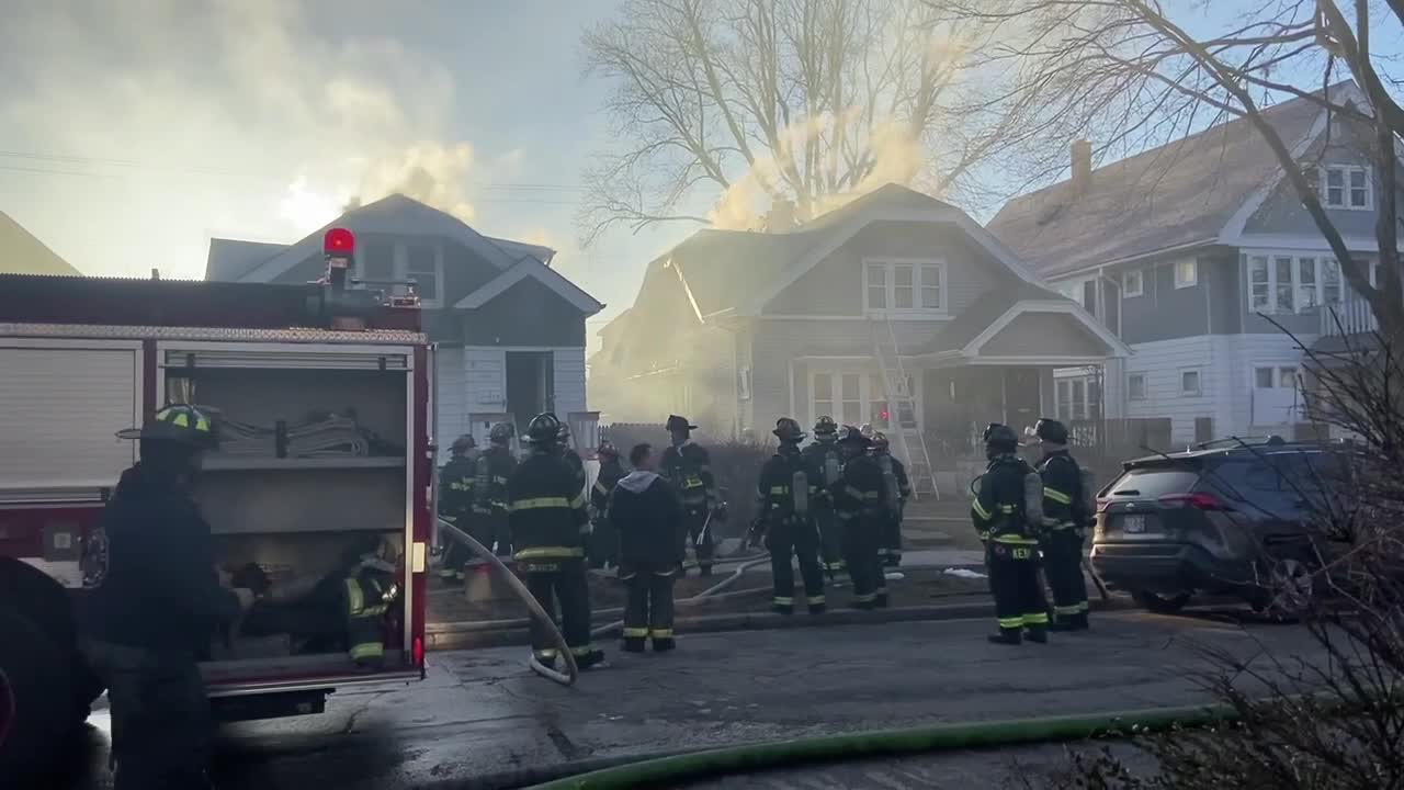 4 displaced after house fire near 48th and Hadley in Milwaukee