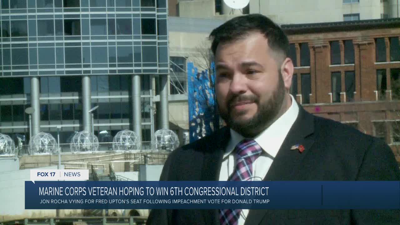 Marine Corps veteran running to unseat Rep. Upton