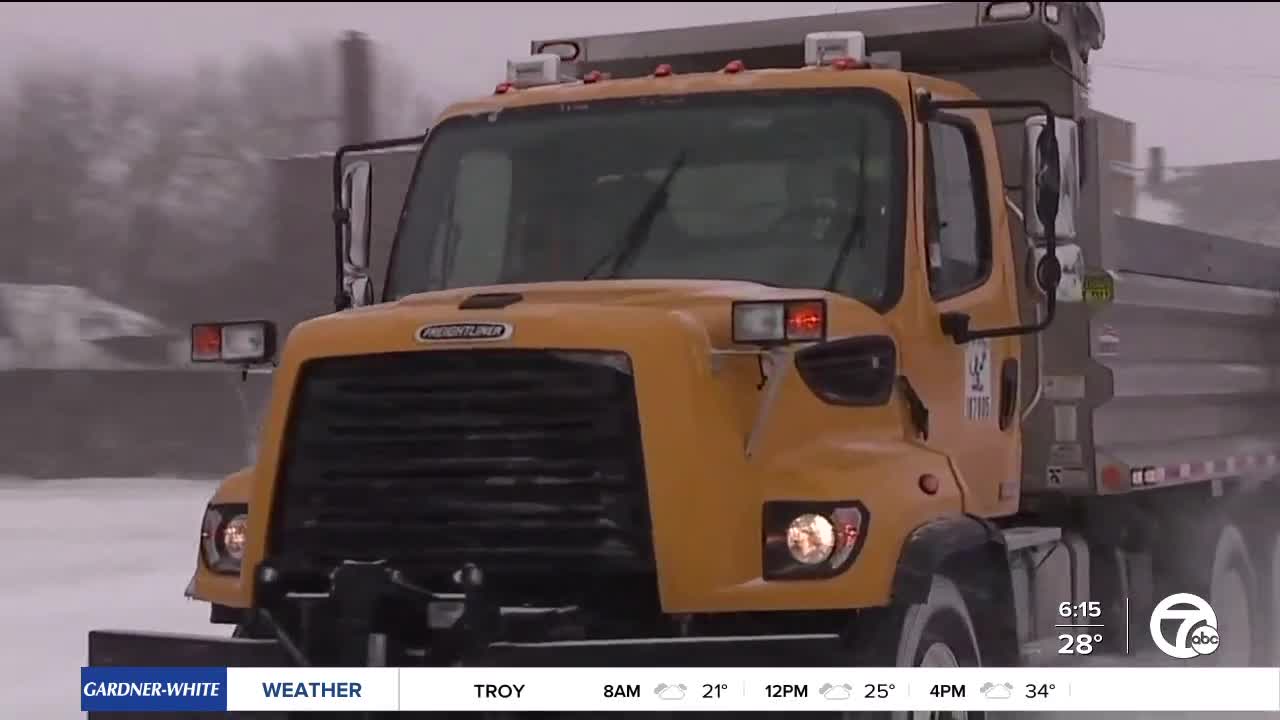 Local road crews finding ways to reduce salt use on roads