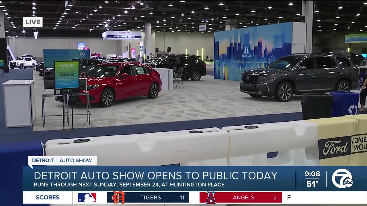 2023 Detroit Auto Show to open to public on September 16th