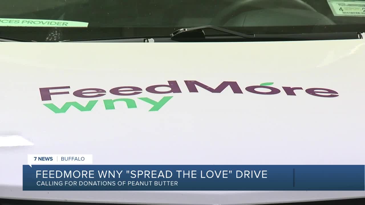 FeedMore WNY is 'Spreading Love' through their peanut butter drive