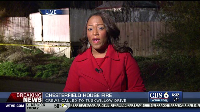 Neighbors hear explosion before fire erupts at Chesterfield home