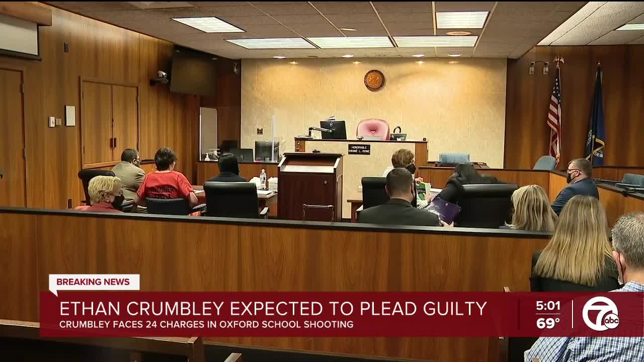 Ethan Crumbley to plead guilty in Oxford High School shooting