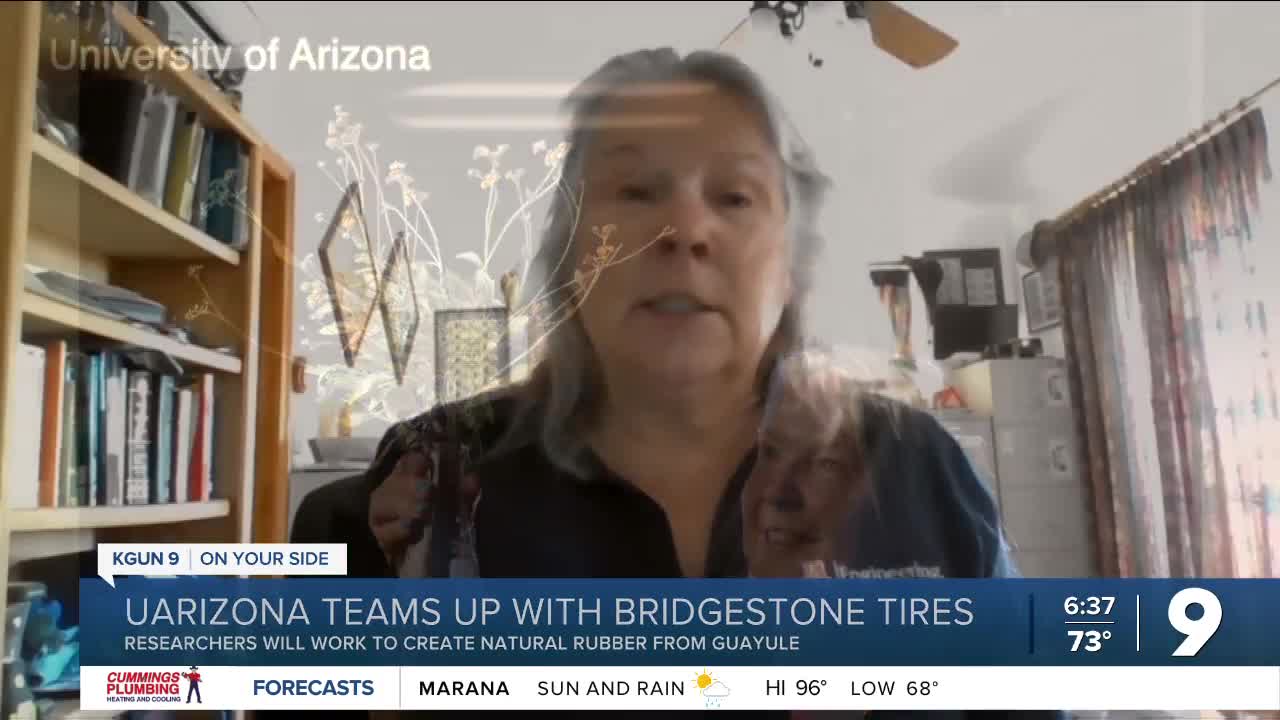 UArizona engineers driving the road to sustainability using rubber